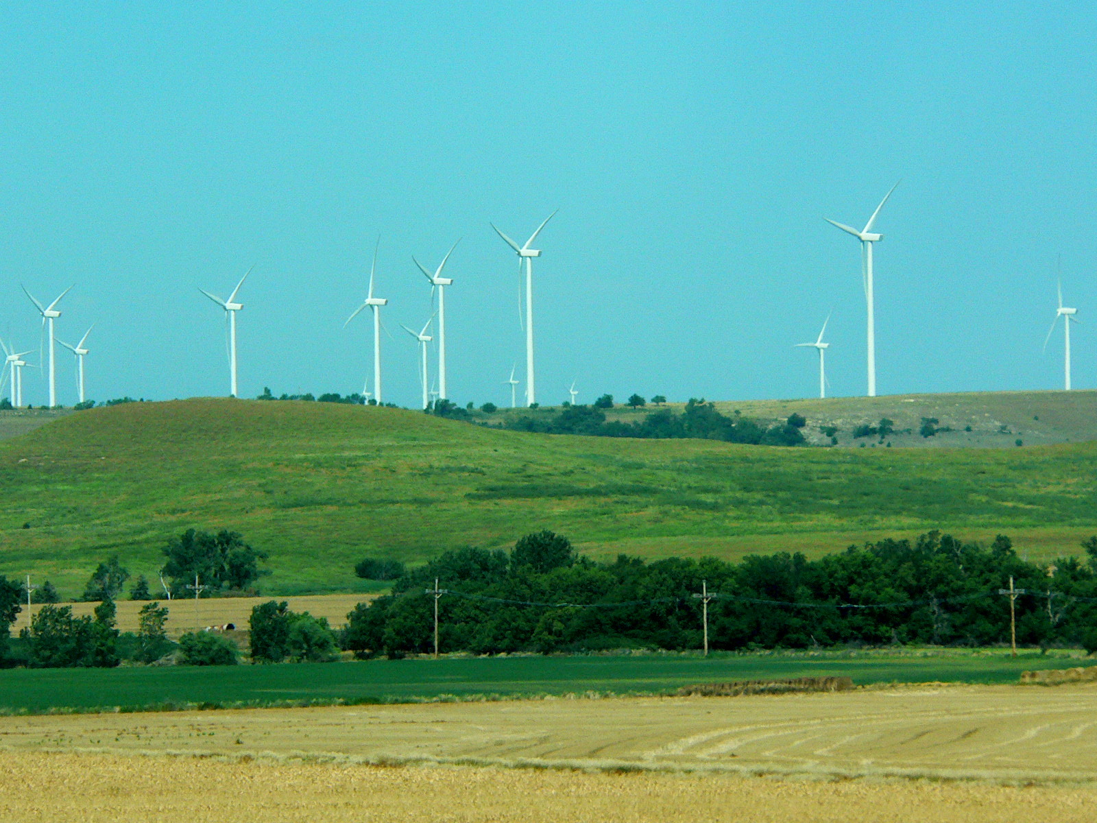 Wind Farms In Kansas Map - Map