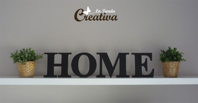 La Tienda Creativa - Letras para decorar y mucho más: Letras de madera ...