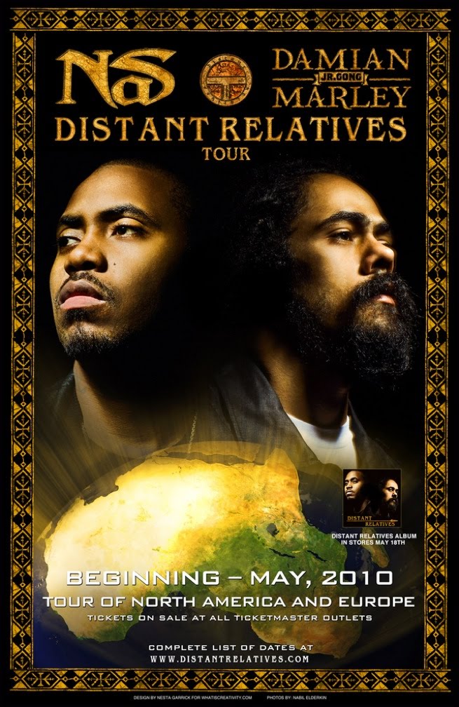 Nas & Damian Marley Announce ‘Distant Relatives’ Tour Dates Nas & Damian Marley Announce ‘Distant Relatives’ Tour Dates