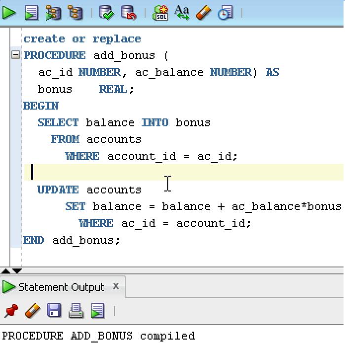 Computing: Oracle SQL Developer - UNIT TESTING