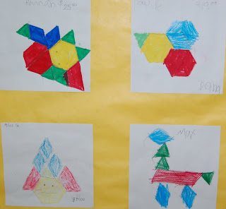 Dickson Elementary School: 2nd Grade: Quilt Squares With Pattern Blocks