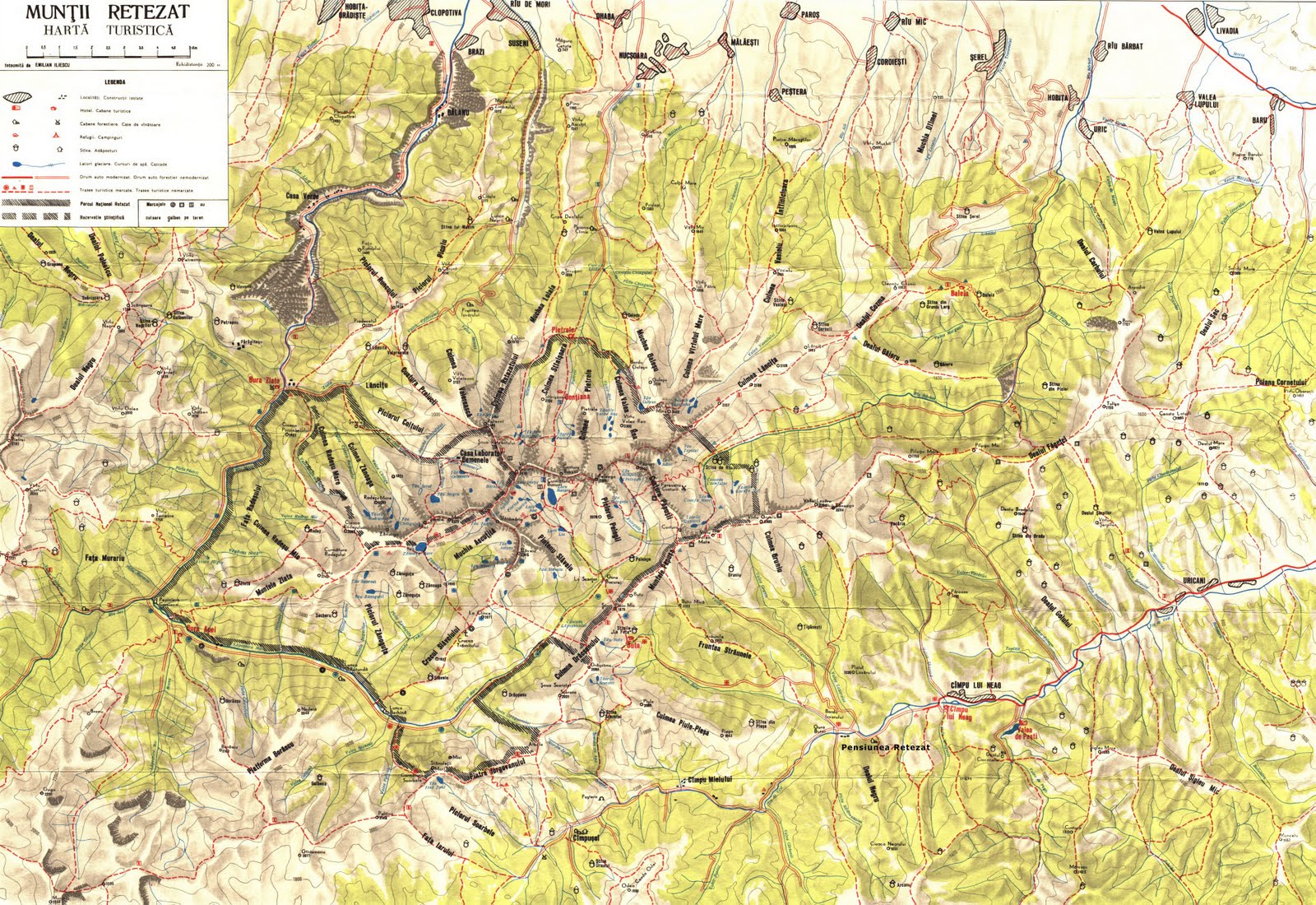 Muntii Retezat, Parcul National Retezat