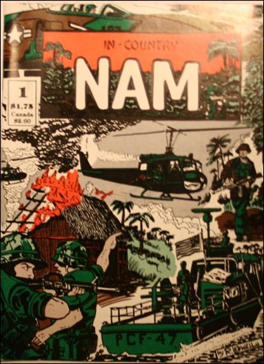 POP CULTURE SHOP: IN COUNTRY 'NAM COMIC BOOK WAR VIETNAM MILITARY USA OOP