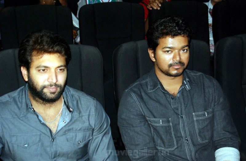 Agni Thevi: Vijay, Jayam Ravi @ Sankarankovil Movie Audio Launch [TFC]