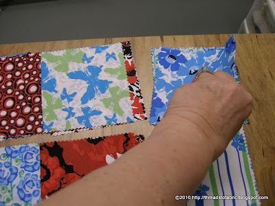 Threads To Fabric: Disappearing Nine-Patch Tutorial