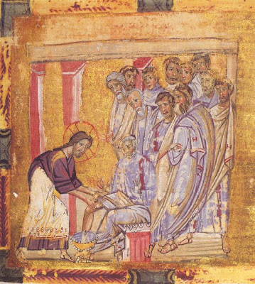 ORA ET LABORA: The Rite of the Washing of the Feet, II