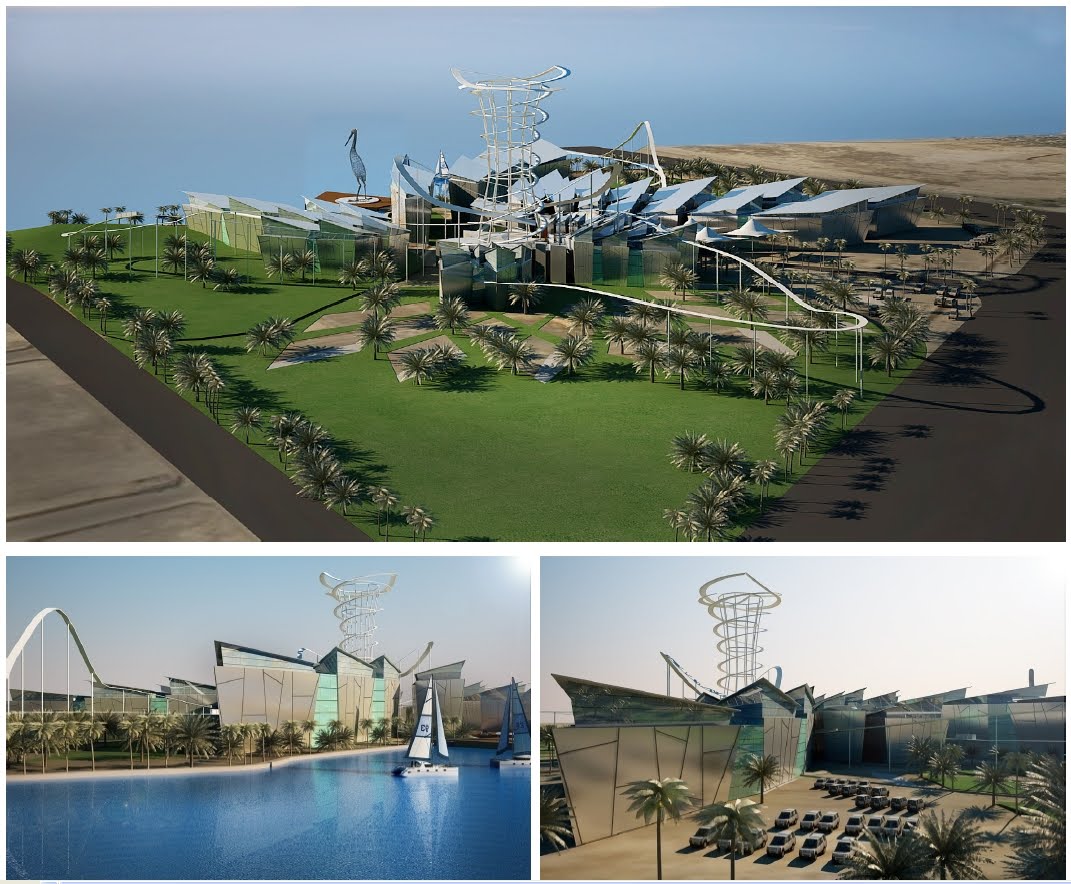 Sidell Gibson Architects: Amusement Parks Saudi Arabia