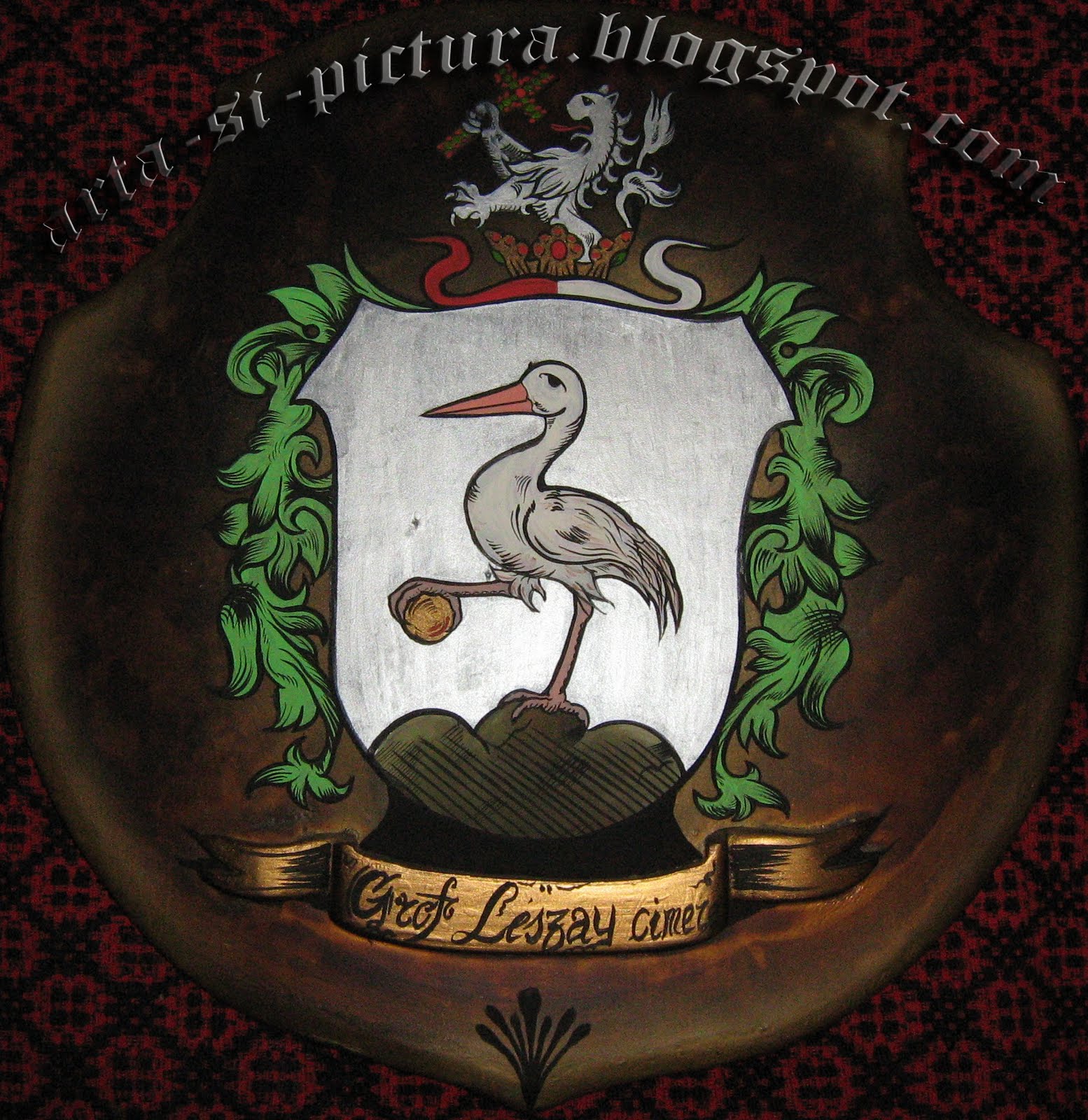 The art of painting: blazonul familiei mele