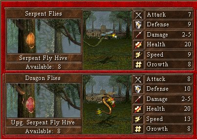 O Blog do Heroes of Might and Magic III: As criaturas do Fortress