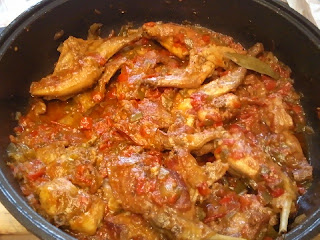 Cocinando con Katia: Conejo con Sanfaina