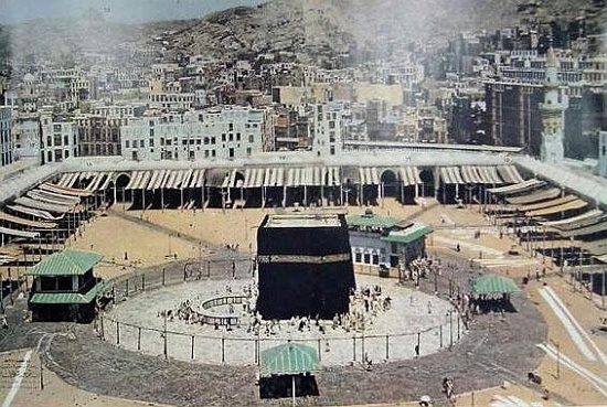 khana kaba: The Ka'ba in 1952