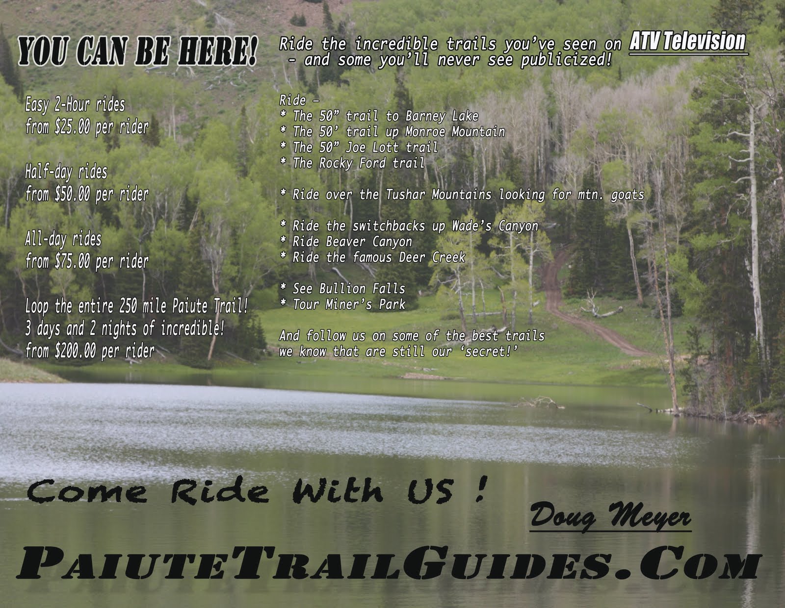 Utah Trail News: Paiute Trail Guides