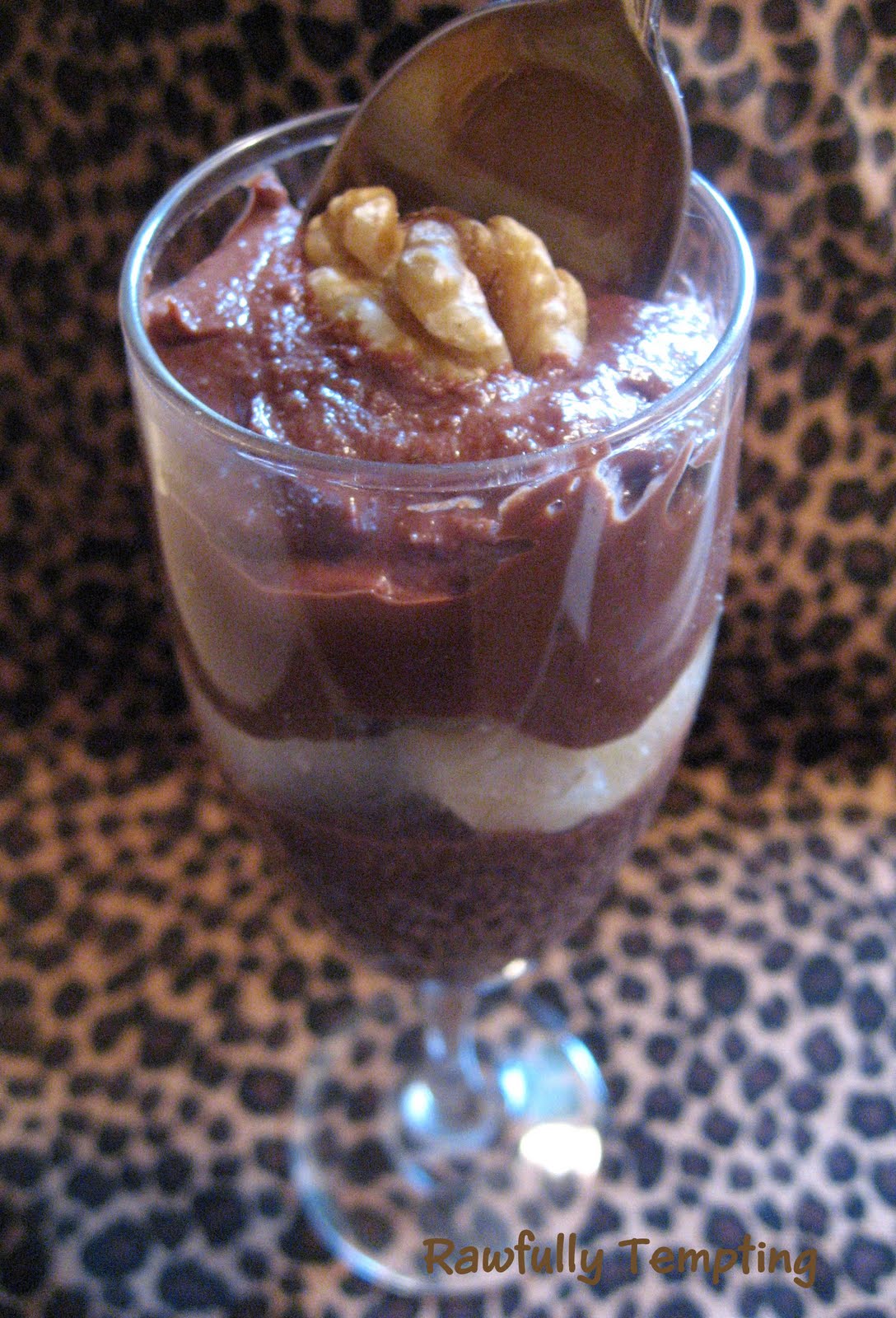 Killer Chocolate Fudge Mousse and Banana Parafit