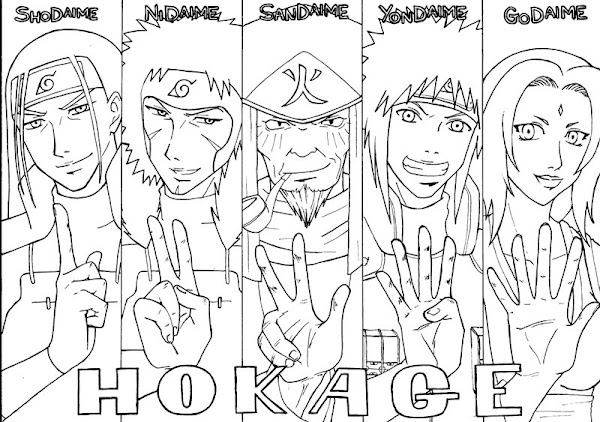 Los maestros hokages