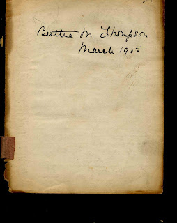 B. Thompson: Round the World in 1905