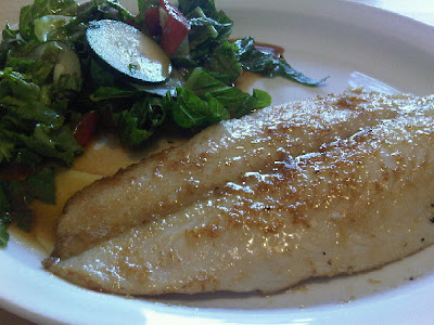 bringAfork: Sauteed Swai Fillets with Green Salad and Honey Grapefruit ...