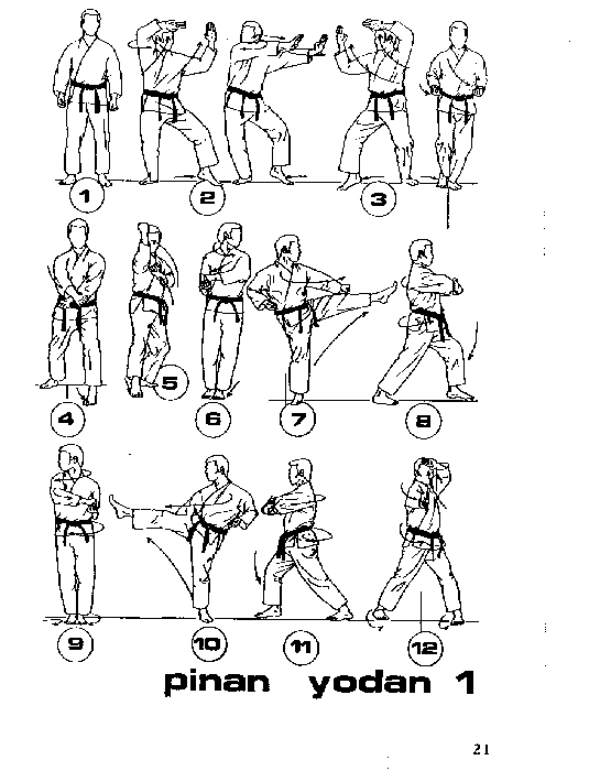 I-Zam Dojo Karate: 5.Kata Pinan Yodan