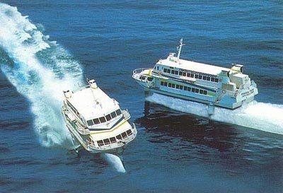 TAN CALLANDO: El funcionamiento de los Jetfoil