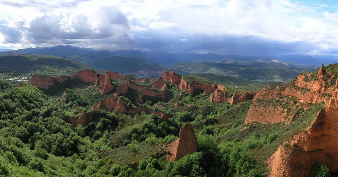 Man-made Bryce: Spain's Las Medulas