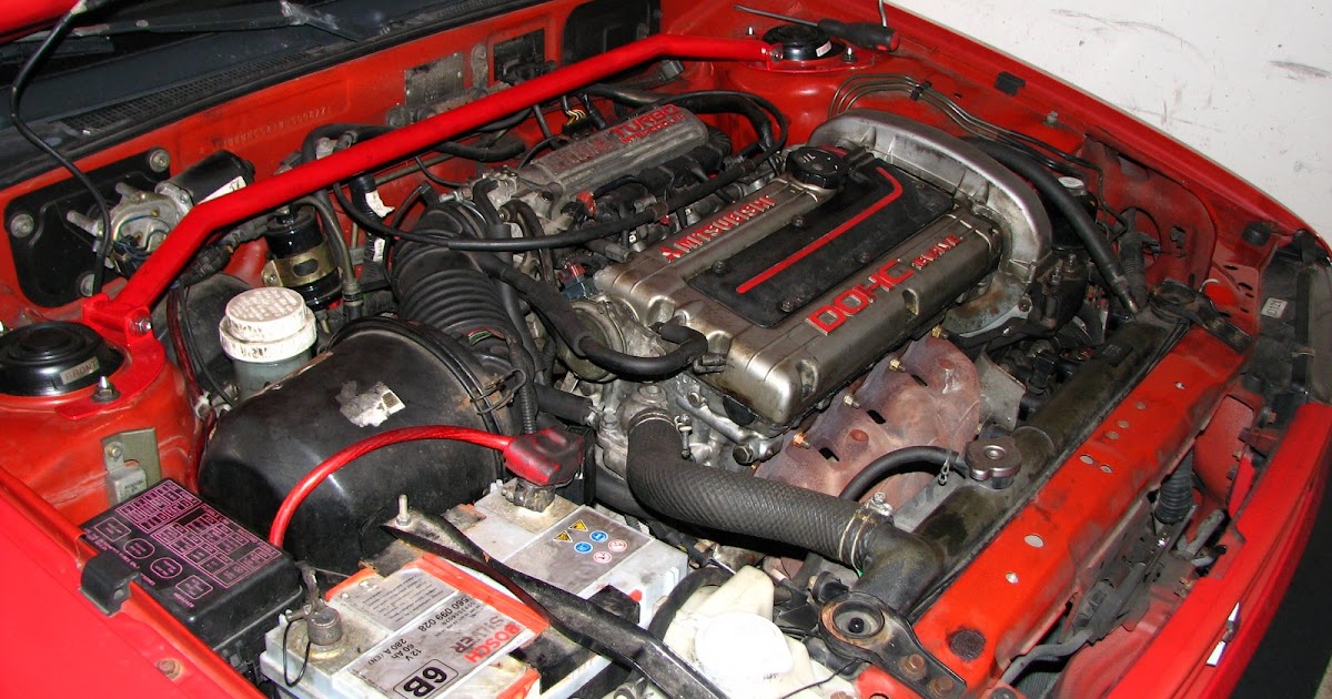 Colt C50: 4G67 goes 4G63 Cyclone!