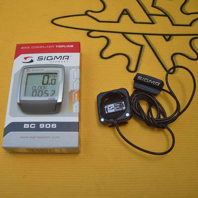FCM: Ciclocomputador Sigma Bc 906 Velocimetro Alemán