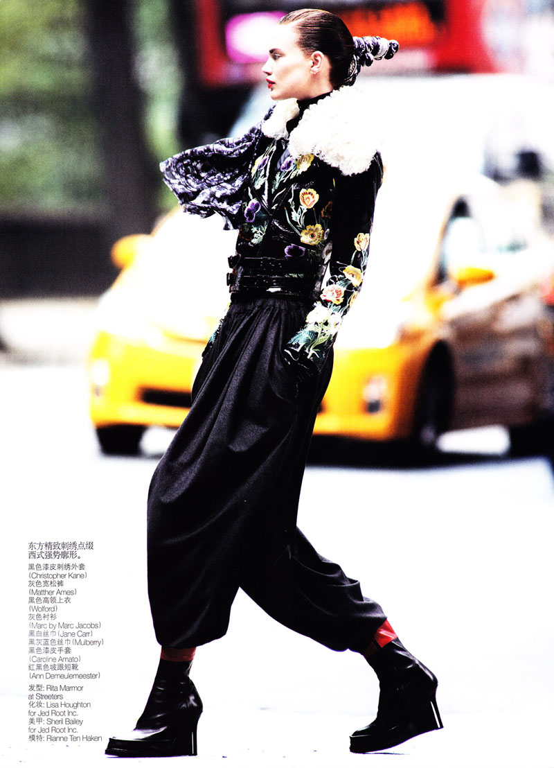 The Dutch Models: Rianne ten Haken for Vogue China!