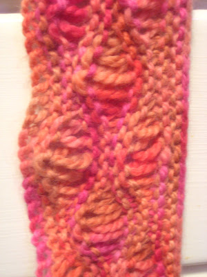 Brandy Knits: Easy Drop Stitch Scarf Pattern (Made w Circular Needles)