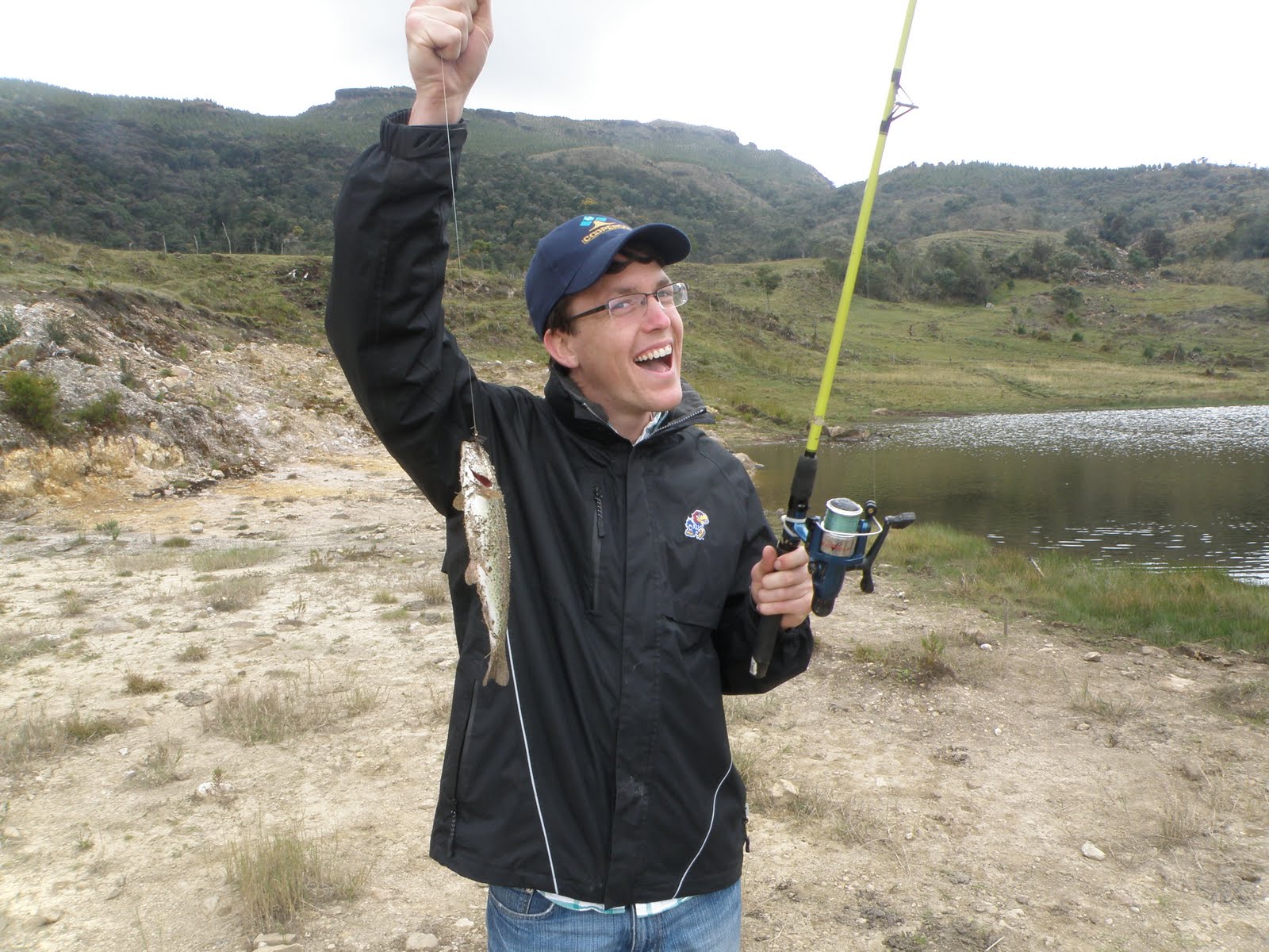 Tristan in Ecuador: Trout Fishing in Ecuador