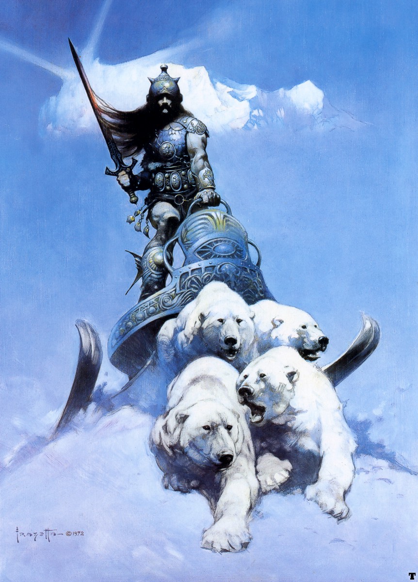 skryfblok: Frank Frazetta (1928-2010)
