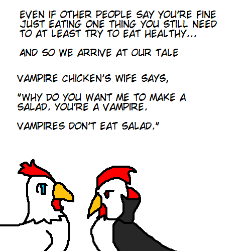 Chicken Maker: The Vampire Chicken Who Liked Bananas