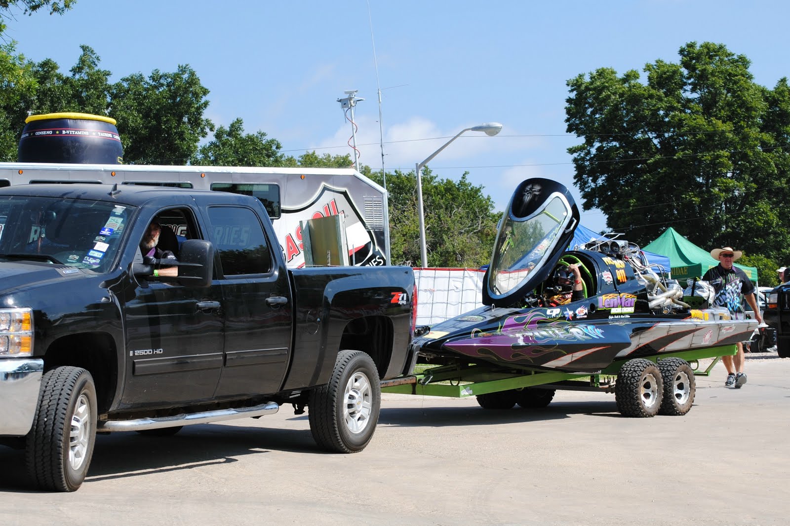 Dorothy & Ted Lisiecki On The Road Again: NITRO PRO DRAG BOATS