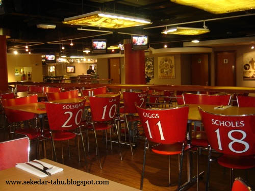 Red Cafe, Restoran mewah di stadion Old Trafford | Sekedar Tahu