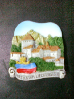 Always In My Mind...: Fridge Magnet Liechtenstein