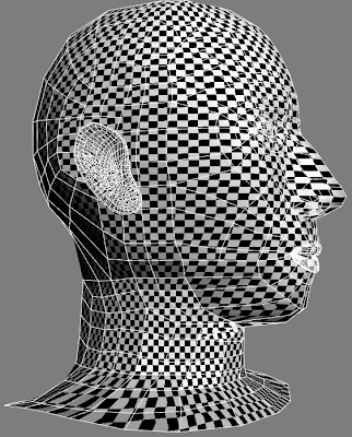 Virtual Environments: Virtual Face - UVW Mapping
