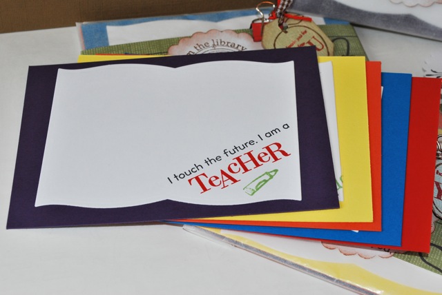 CARDiology: cards from the heart: Teacher Appreciation Gift Sets