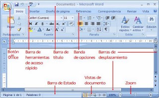 Interfaz de Microsoft Word 2010: enero 2015