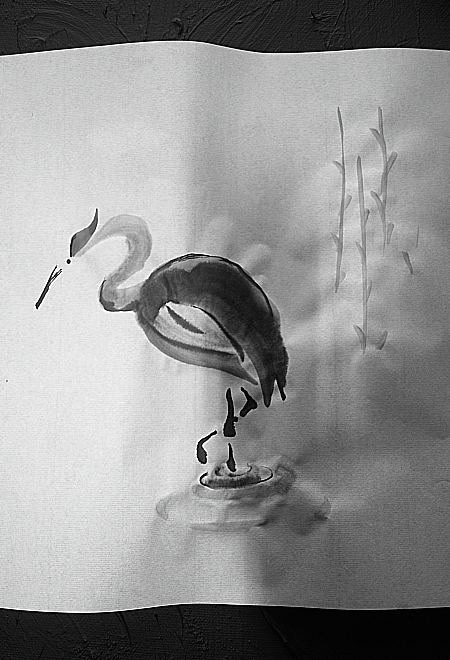 do what you love: seduced by Japanese ink painting