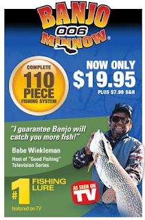 Banjo Minnow As Seen On TV Fishing Lures