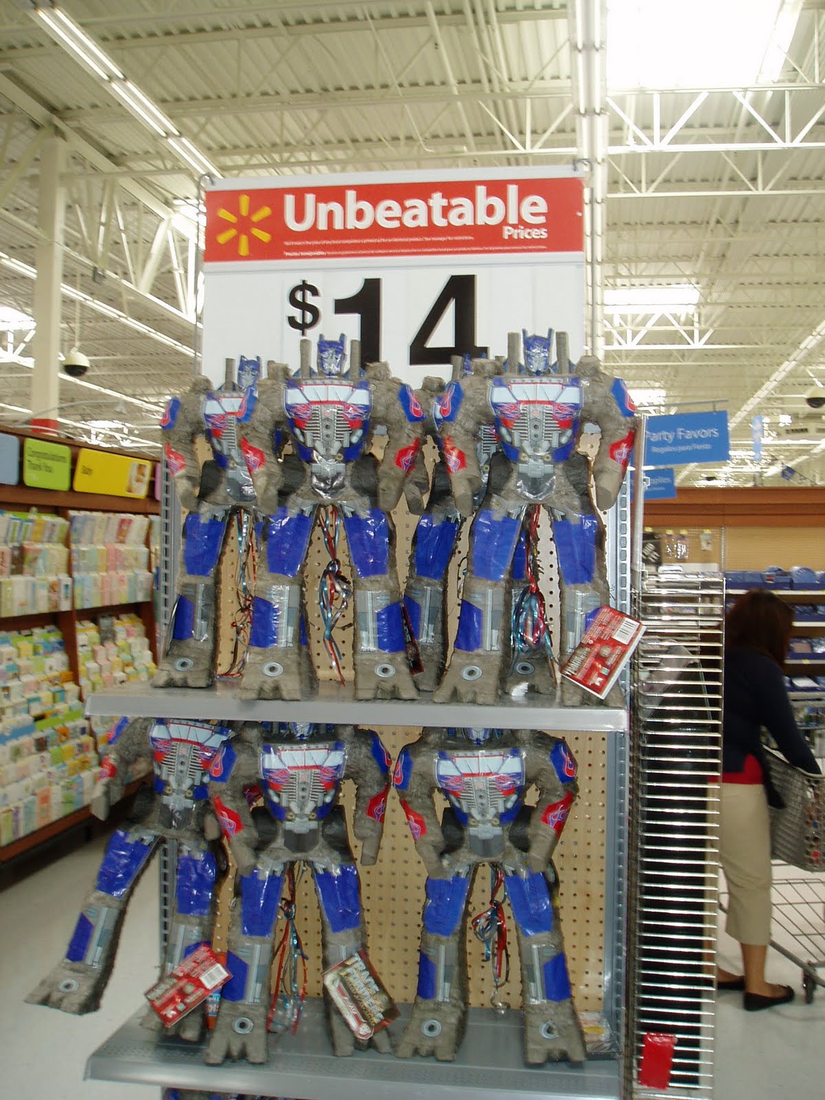 Blackrock's Toybox: Offbeat Transformers Items: Movie Prime Piñata