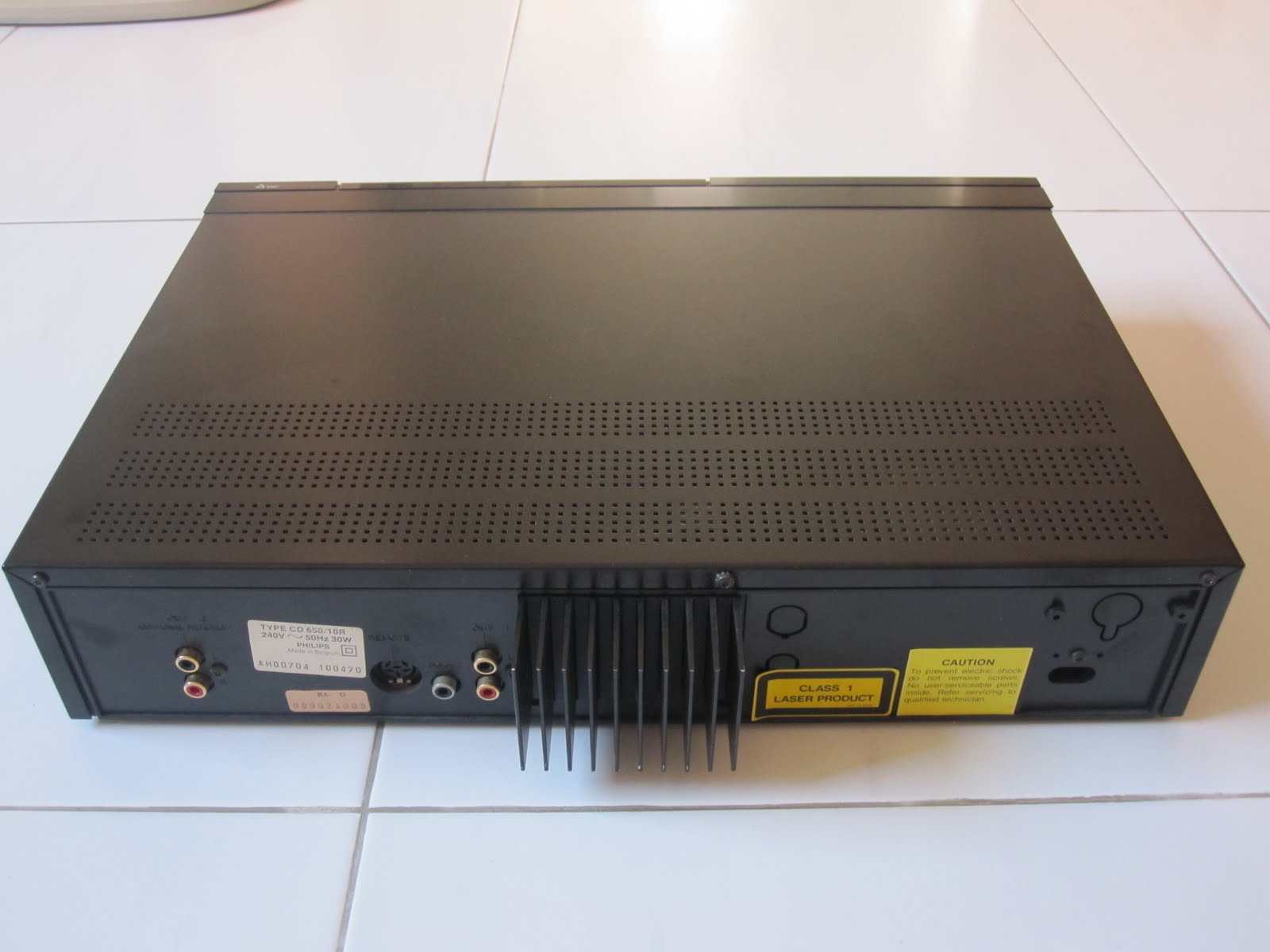 MyOldVintageHifi: Philips CD-650 (***Update#2***)