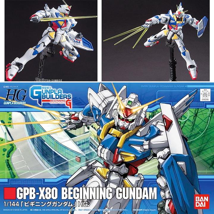 HobbyKid: HGGB 1/144 Beginning Gundam