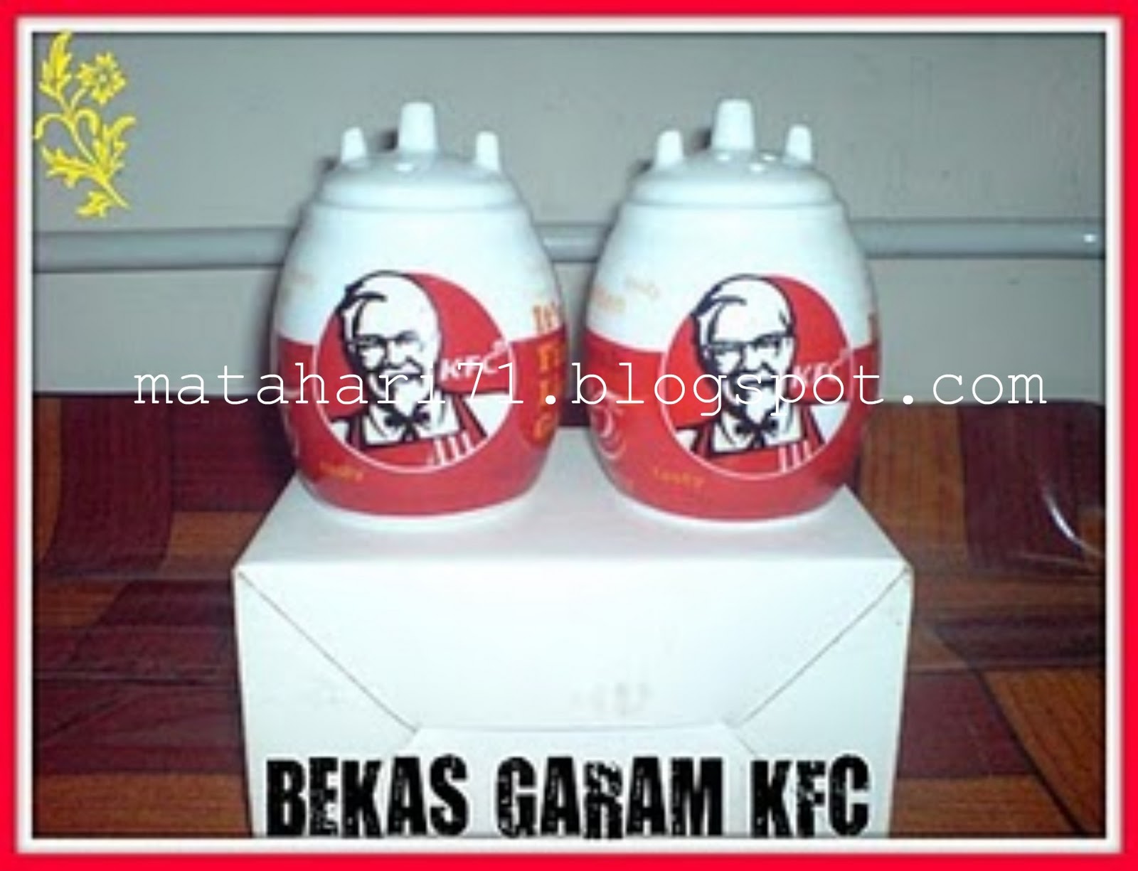 MATAHARI71: Bekas Pecuma KFC