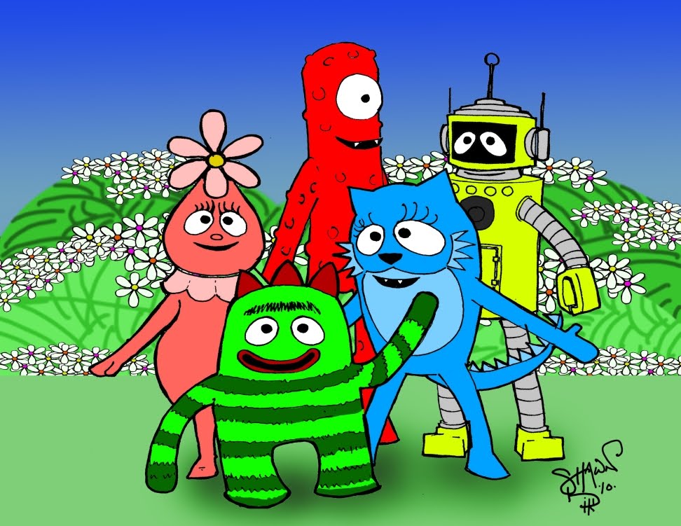 SOUL DOUBT COMICS and other medicore projects.: YO GABBA GABBA
