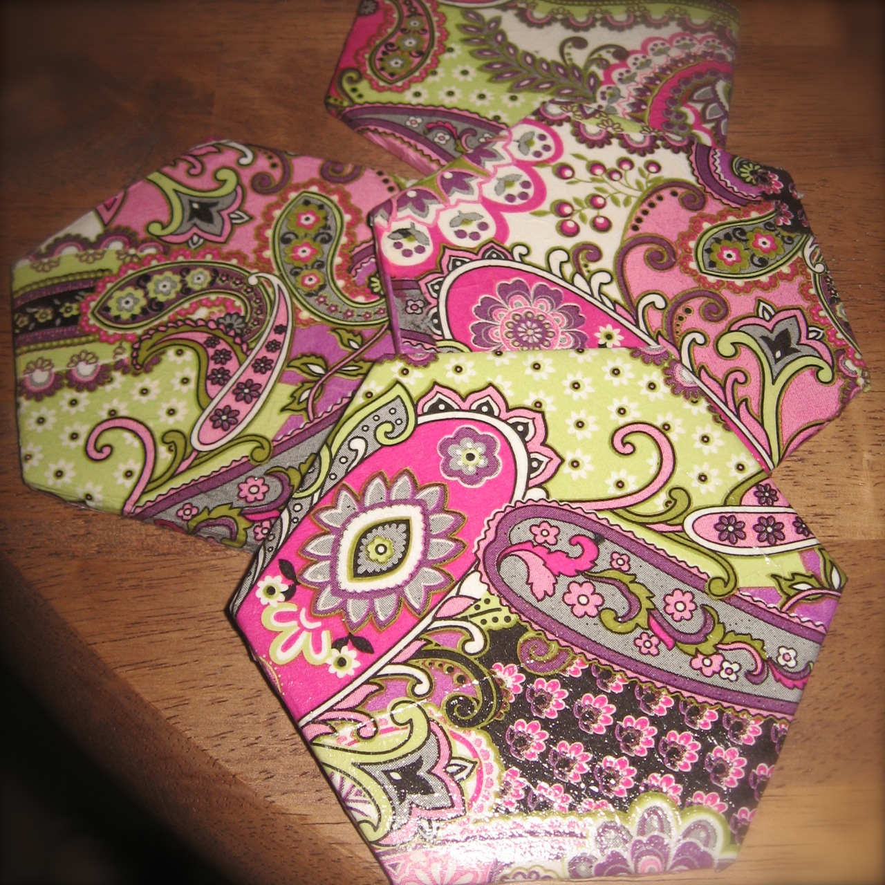Generally Creative: Napkin Coasters
