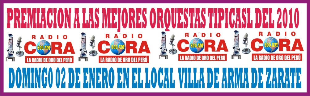 HUAYNO DEL PERU 2015: JJ. RODRIEGUEZ GERENTE DE RADIO CORA PREMIARA A ...