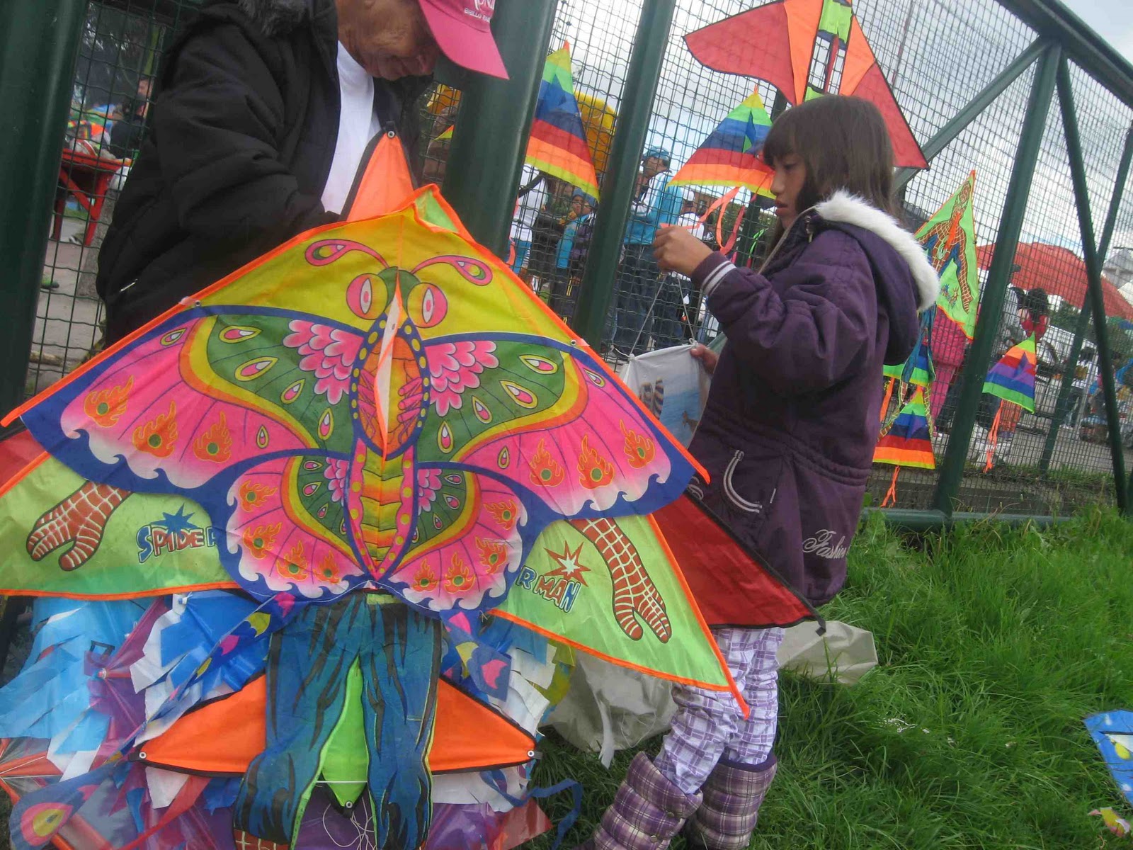 Mike's Bogota Blog: Kite-Flying Month!