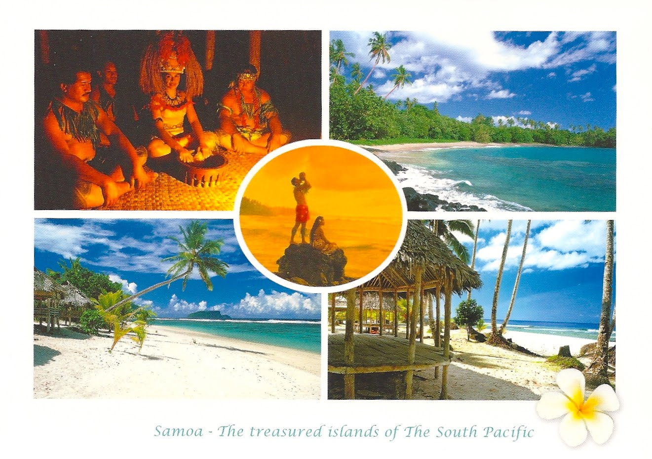 My Favorite Postcards: Samoa - Ava Ceremony, and Beaches