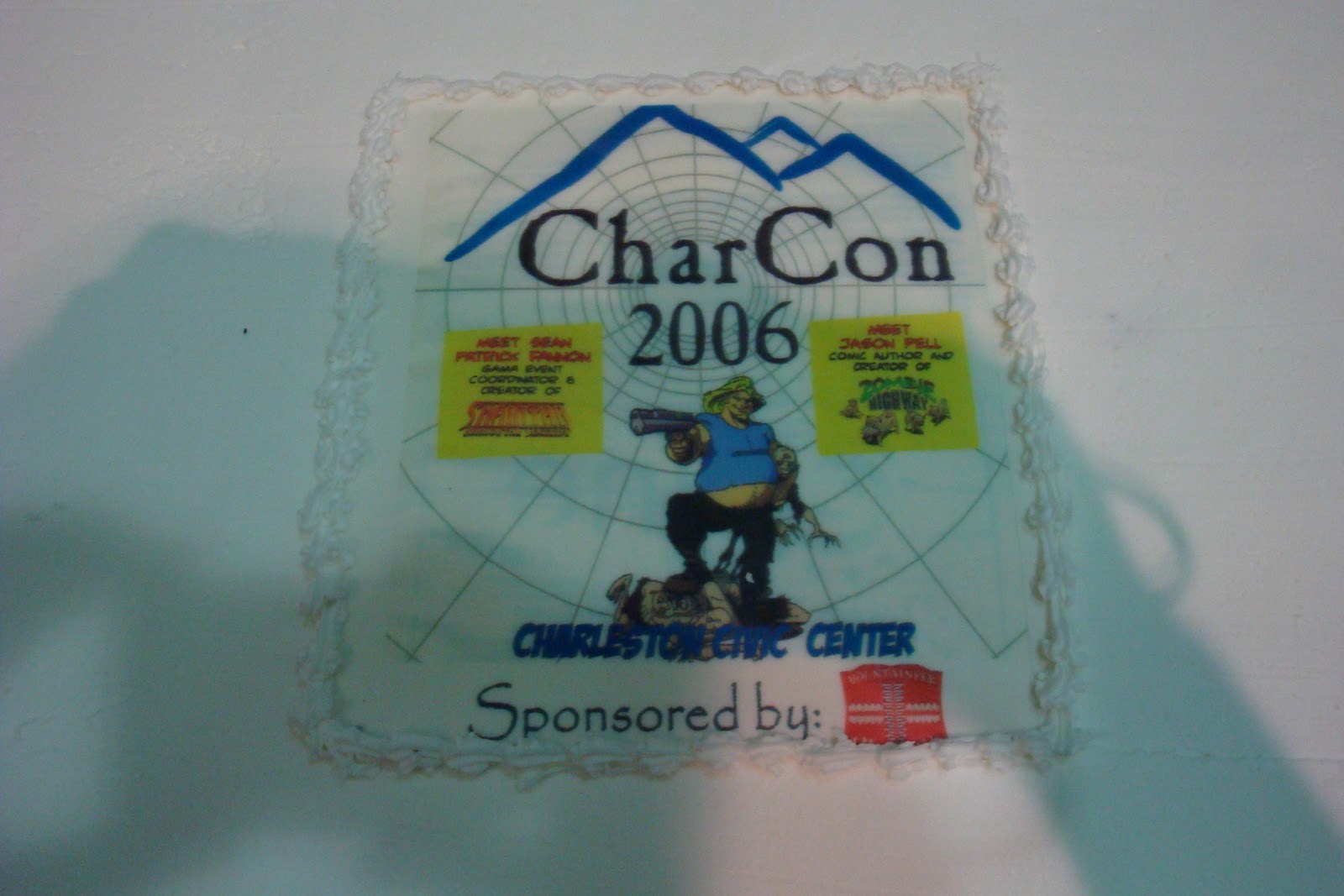 John and Lissa's Gaming Blog: Charcon 2010 - 5th Anniversary Cakes
