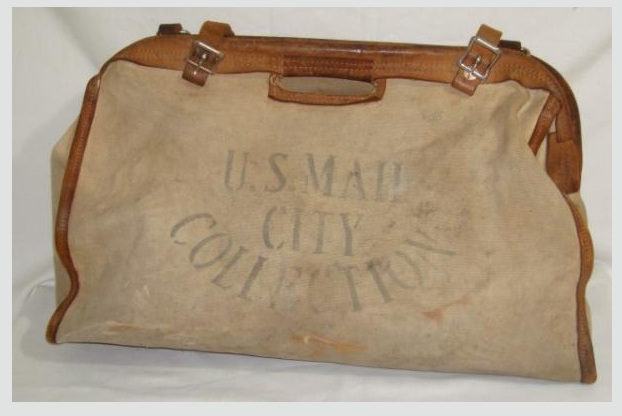 66 supa: CANVAS LEATHER US MAIL BAG CITY COLLECTION