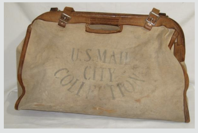 66 supa: CANVAS LEATHER US MAIL BAG CITY COLLECTION